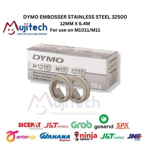 Jual Dymo Metal Embossing Tape 32500 Non-Adhesive Stainless Steel - Kab ...