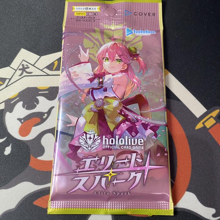 Jual hBP03 Hololive OCG Elite Spark Booster Box / Pack / Case BP03 Kartu TCG Hololive Official ...