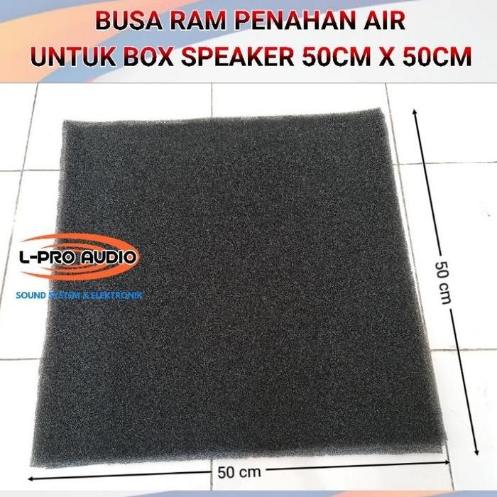 Jual Terlaris Busa ram box speaker busa anti air 50cm x 50cm x 5mm ...