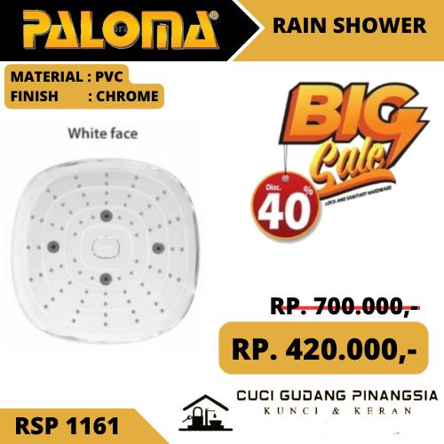 Jual PALOMA EX RSP 1161 RAINSHOWER HEAD SHOWER RAIN (EX DISPLAY) - New ...