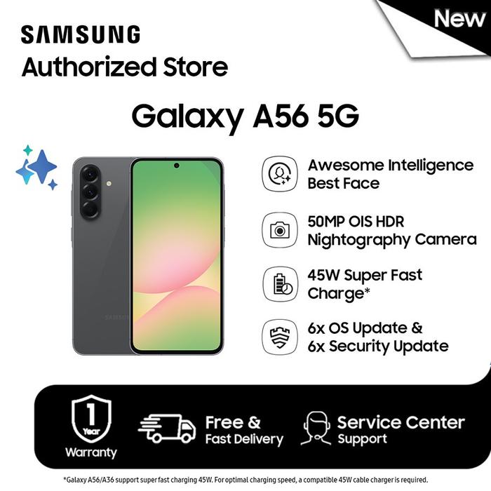 Promo Samsung Galaxy A56 5G 8/256GB - | Exynos 1580 (4nm Octa-core ...