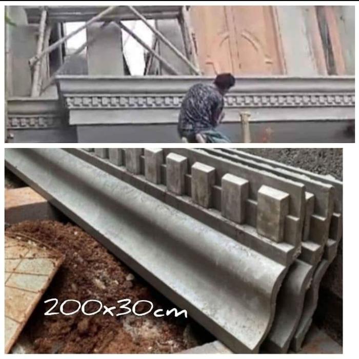 Jual Lisplang profil beton lis beton profil tempel lis profil minimalis ...