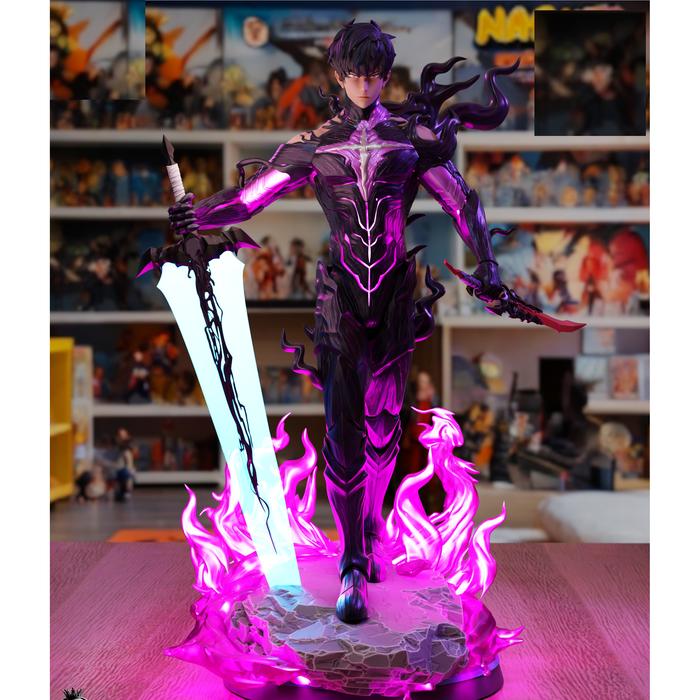 Jual sung jin woo shadow monarch solo leveling resin kit figure - 1/64 ...