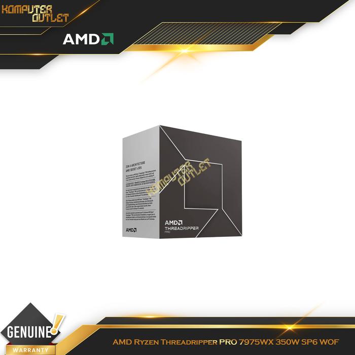 Jual AMD Ryzen PRO 7975WX 4Ghz Up to 5.3Ghz 32-Cores Threadripper ...