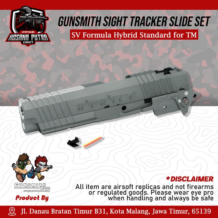 Jual Gunsmith Bros SV Formula HYBRID Sight Tracker Standard Slide Set ...