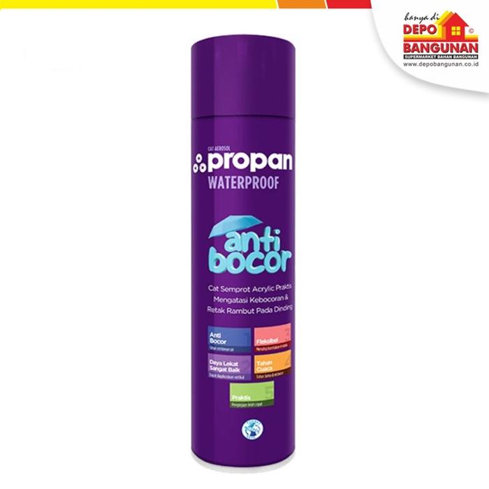 Jual PROPAN Aerosol Waterproof Paint 400ml – Pelapis Anti Bocor untuk ...
