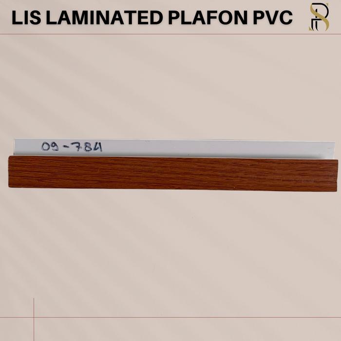 Jual lis laminated plafon PVC / list doff PVC pinggir siku sambung ter ...