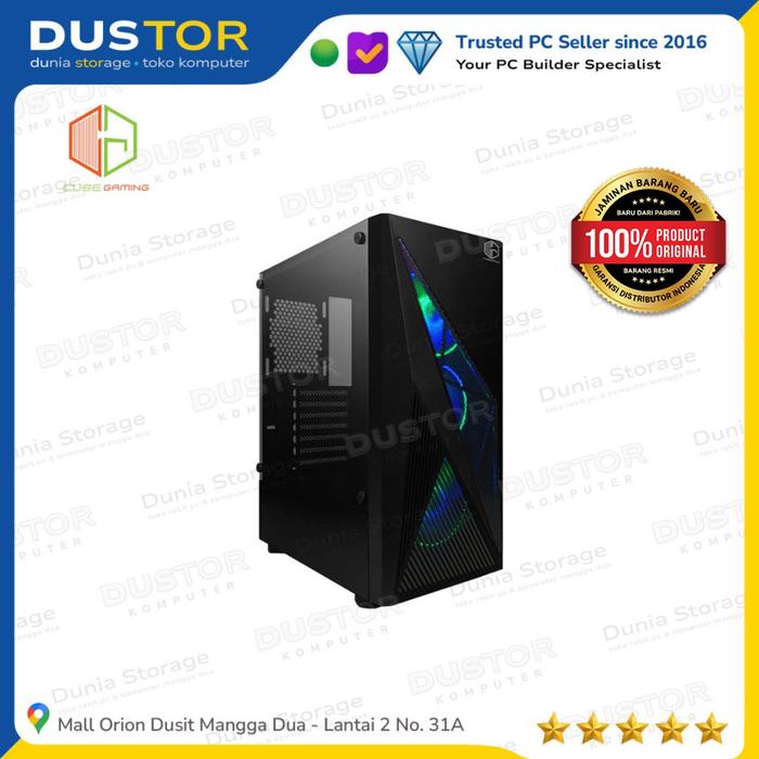 Promo CUBE GAMING AERIX | Case Gaming - ATX - LEFT SIDE TEMPERED GLASS ...