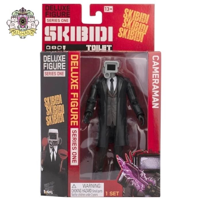 Promo Action Figure SKIBIDI Toilet Deluxe 6 inch 15 cm Figure ...