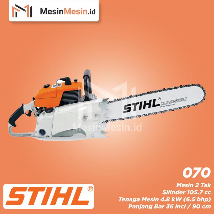 Jual Stihl Chainsaw MS 070 36 Inch Mesin Gergaji Potong Kayu MS070 36 Inci - Jakarta Barat ...