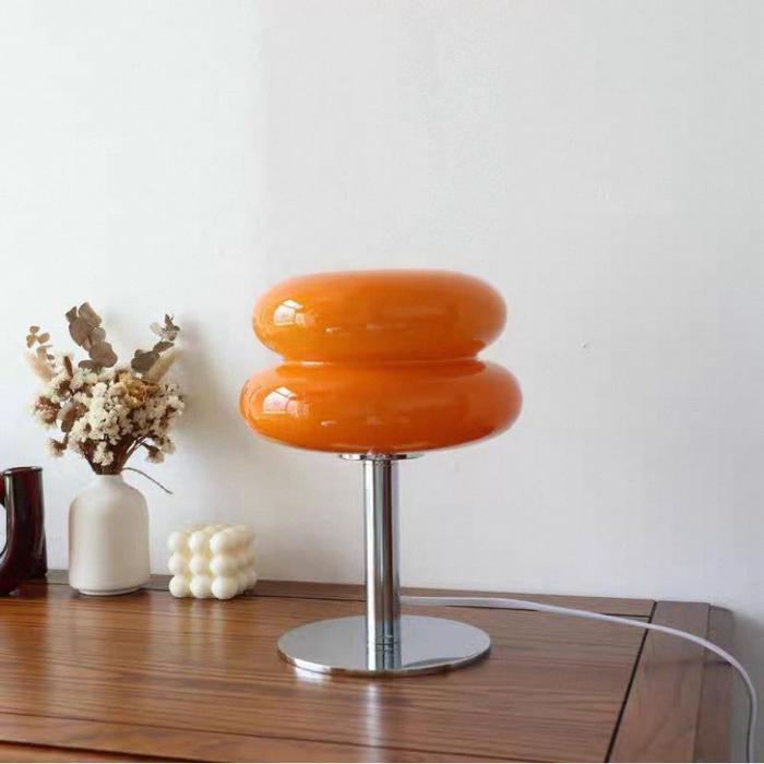 Jual LAMTA Lampu Meja Kaca Hias Macaron LED 12W Tri Color Dimmable ...