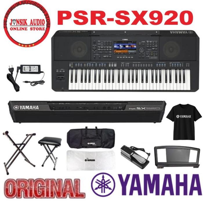 Jual Yamaha PSR SX920 SX-920 Digital Arranger Keyboard Original - PAKET ...