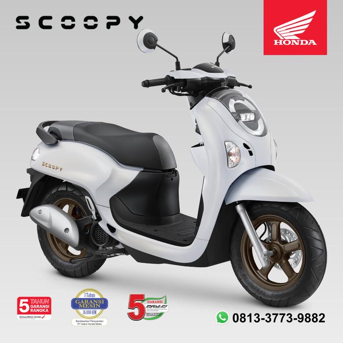 Jual Honda Scoopy Prestige/Stylish (smart key) 2024 - Prestige Putih ...