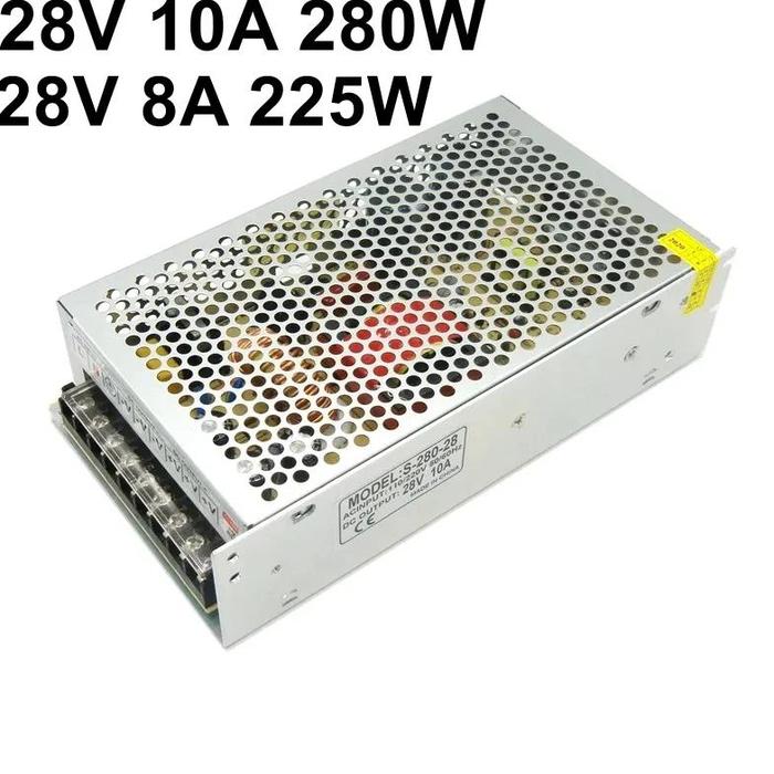 Jual Impor 28V 10A 280W 8A Switching Power Supply Source Transformer AC-DC SMPS 110V 220V Input ...