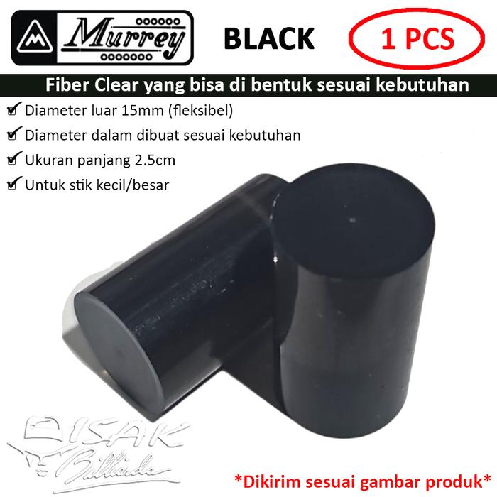 Jual Murrey Ferulle Clear 15mm - Cue Shaft Fiber Stick Billiard Biliar ...
