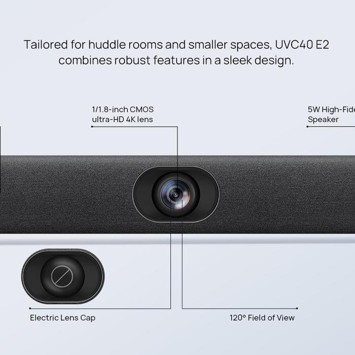 Jual Yealink UVC40 E2 - All-in-One USB Video Bar for Small and Huddle ...