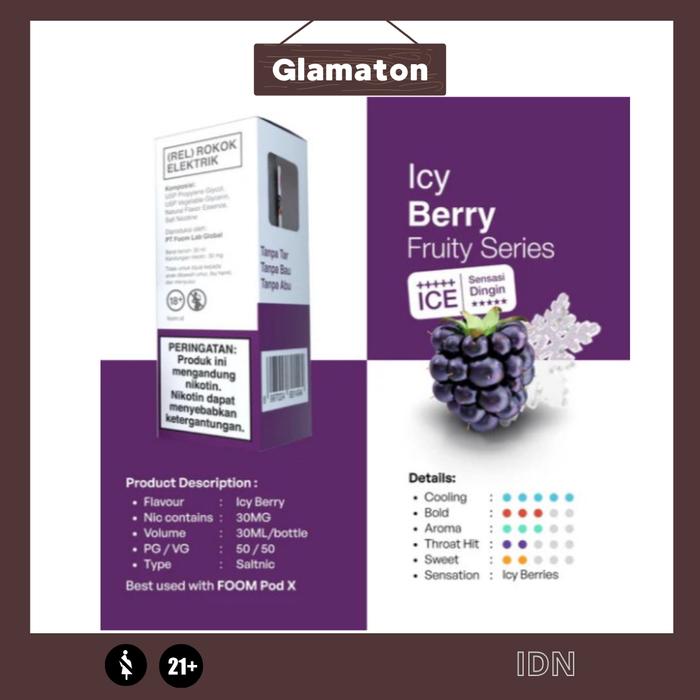 Jual FOOM FRUITY SERIES V2 NEW LIQUID FOOM RUITY SERIES 30ML AUTHENTIC ...