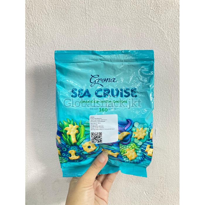 Jual GRONA SEA CRUISE CRACKER WITH ONION / CRACKER ORIGINAL / CHEESE ...