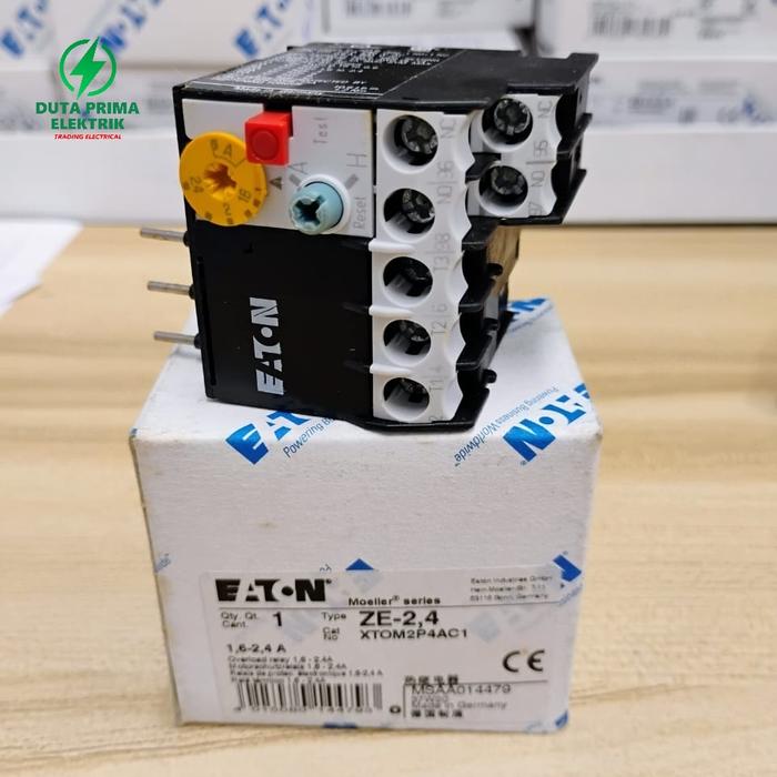 Jual ZE-2,4 EATON Moeller - Overload Relay 1.6 - 2.4A 1NO 1NC - Jakarta Barat - Duta Prima ...