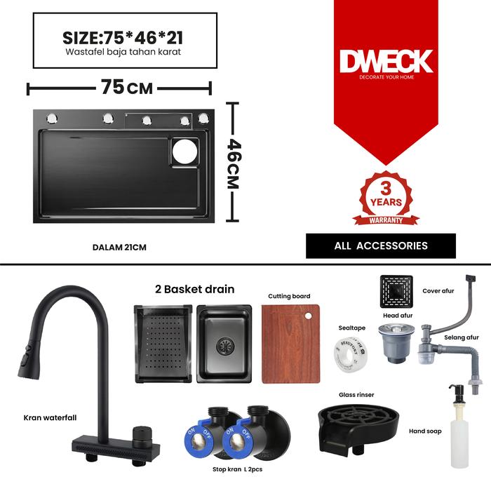 Promo ORIGINAL Stainless Steel Kitchen Sink Modern Kitchen Sink Luxury ...