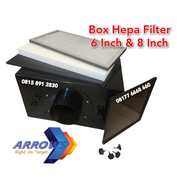 Jual Box Filter Box Hepa Filter Exhaust Box Filter 8 inch Blower Box ...