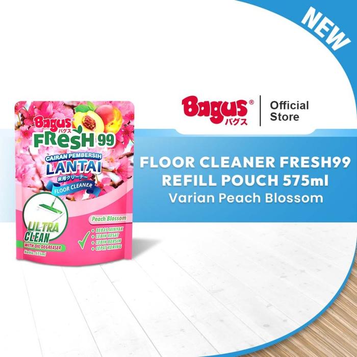 Jual BAGUS FRESH 99 REFILL FLOOR CLEANER POUCH 575 ML FRESH 99 ISI ...