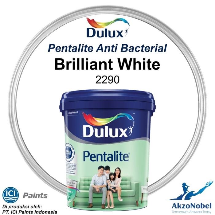 Jual DULUX PENTALITE ANTIBAC 2290 Brilliant White (2.5 Liter) - Jakarta Barat - WANDA PAINTS ...