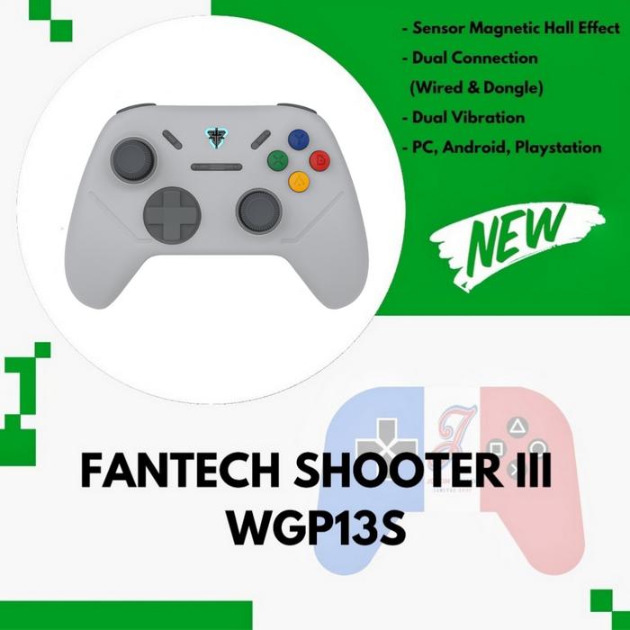 Promo Fantech Shooter III WGP13S Gamepad dengan Sensor Magnetic Hall ...