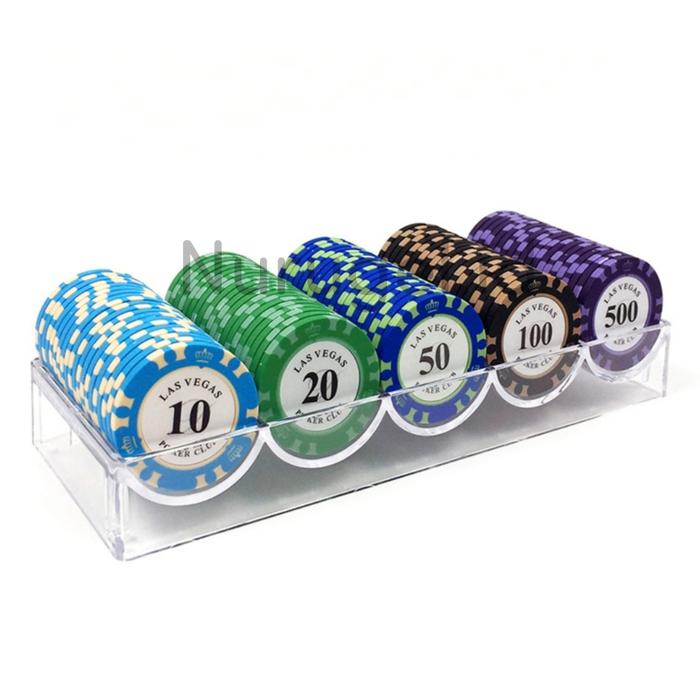 Jual Poker Chip Set 100 pcs + Acrylic Box - PAKET D - Jakarta Utara ...