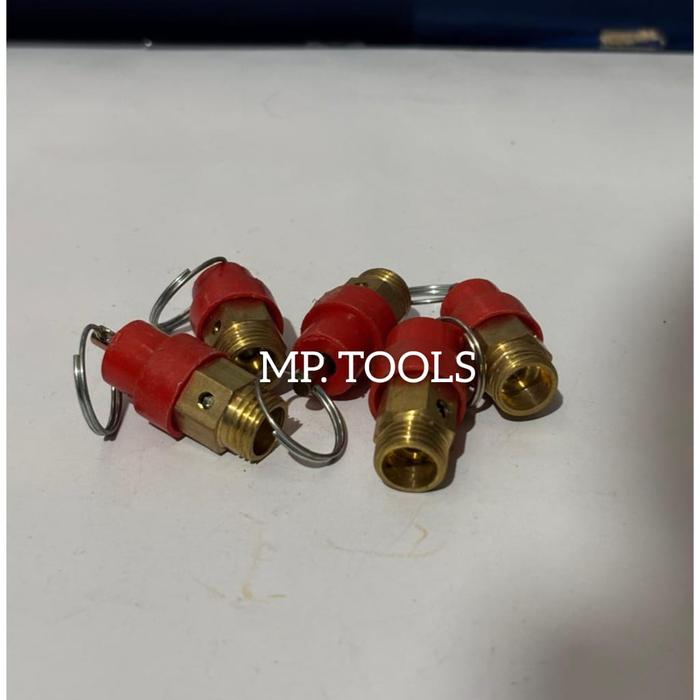 Jual SAFETY VALVE KOMPRESOR ANGIN DRAT 1/4" INCH VALVE OTOMATIS ...