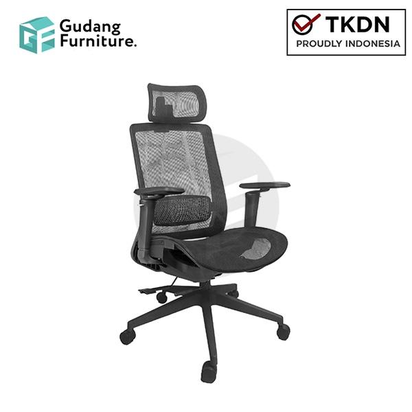 Promo Kursi Kerja Ergonomis Office Chair Kursi Kantor Jaring Kursi ...