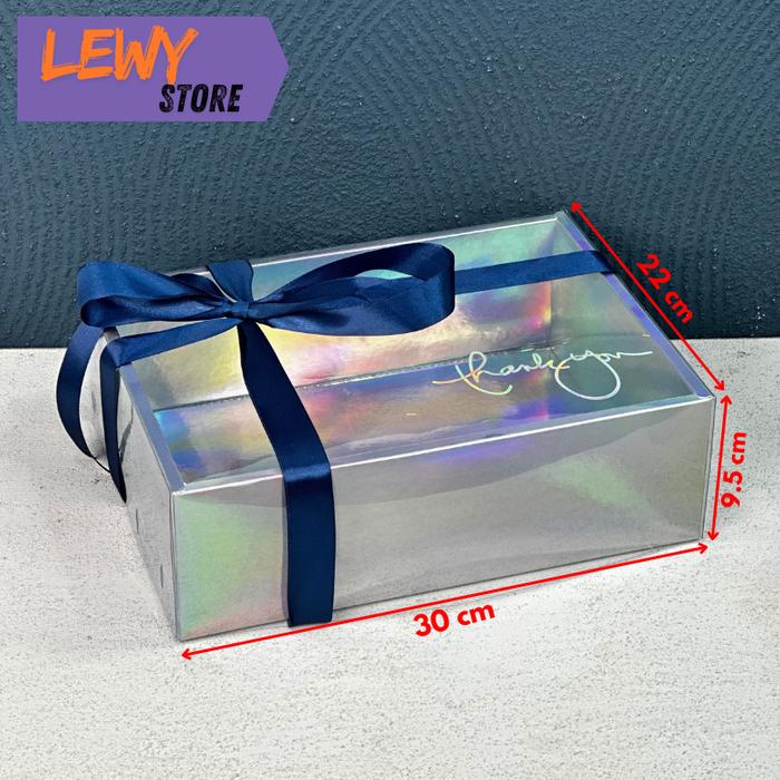 Jual Box Kado Mika / Box Hologram / Gift Box / Hampers Premium ...