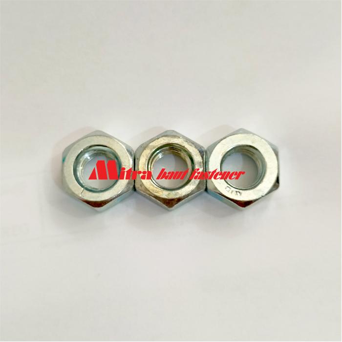 Jual 1/2" Mur Besi Putih Nut Hexagon Drat Kasar Inci - Kab. Bekasi ...