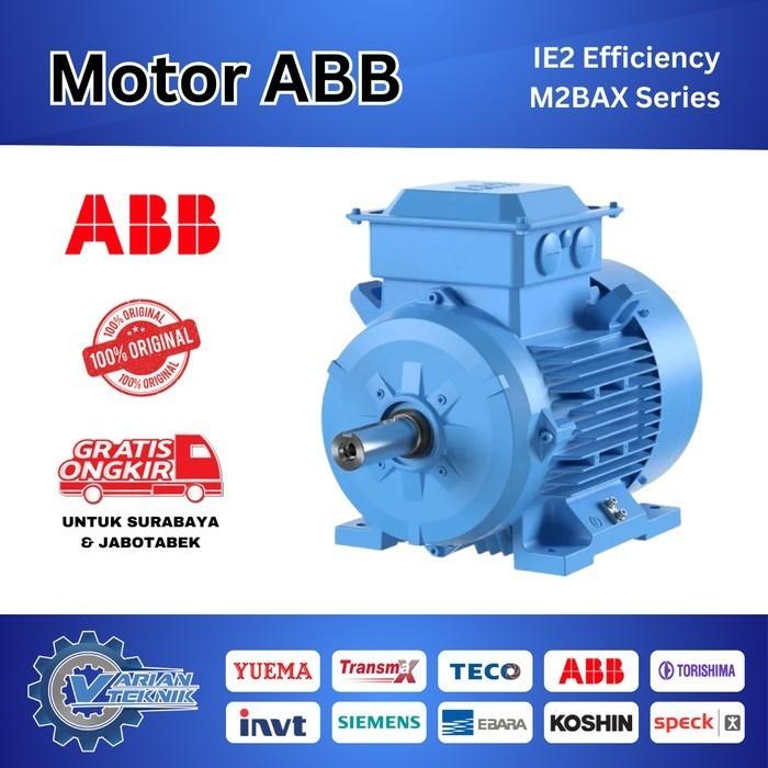 Jual ABB Motor IE2 2P/3000RPM 7,5KW/10HP B3 Foot Mounted 3 Phase | M2BAX 132SB2 - Kota Surabaya ...