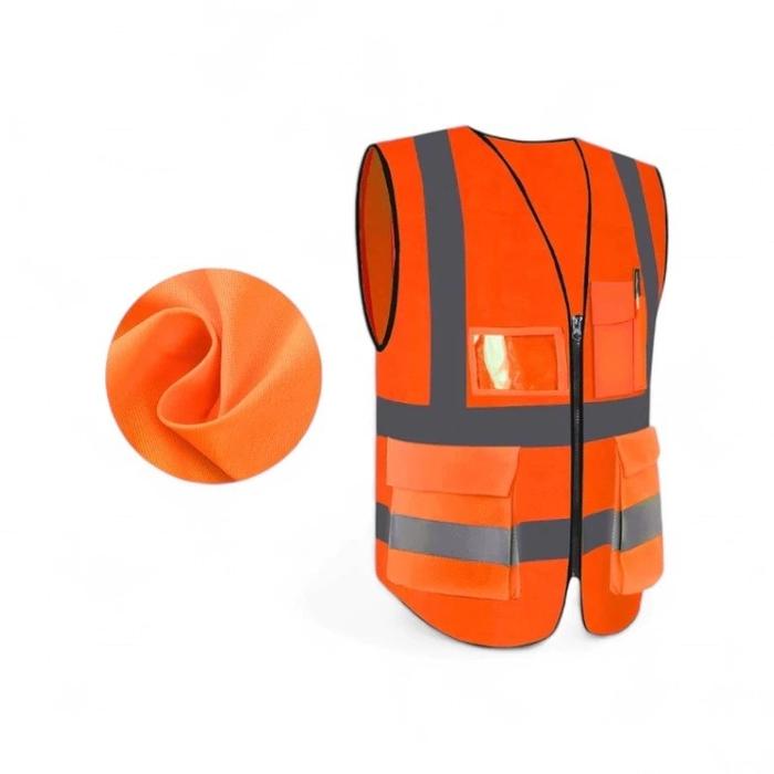 Jual 【YWS】 Rompi Custom Logo / Rompi Jaring / Safety Vest / Rompi ...