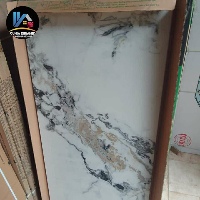 Jual granit lantai 60x120 sun power luminous white - Kab. Bogor - toko ...