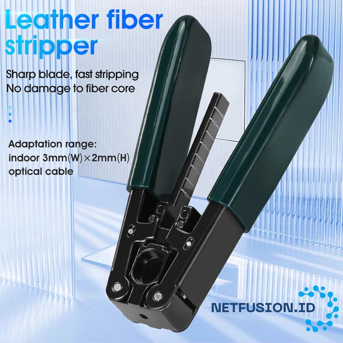 Jual Drop Cable Dropcore Stripper Fiber Optik FTTH Stainless / FO Tool ...