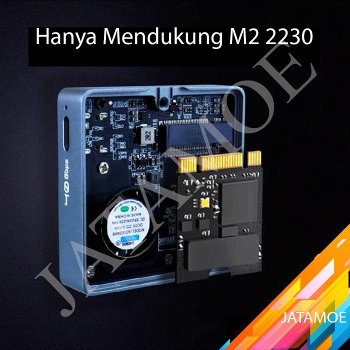 Jual ITGZ M2 2230 NVME SSD Mini Portable Enclosure Case 10Gbps ...