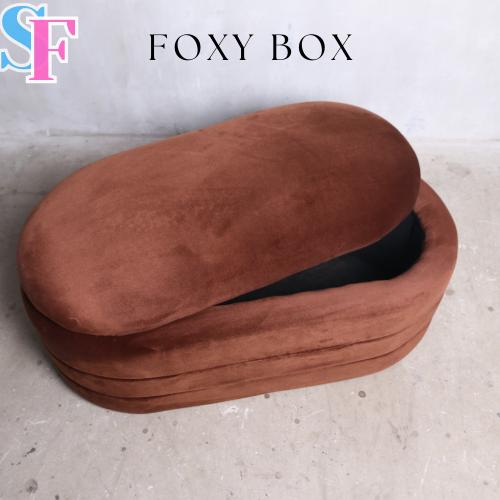 Jual SOFA BOX FOXY / SOFA AESTETIC SOFA storage BARANG SOFA MINIMALIS ...