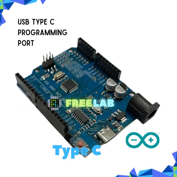 Jual LGT8F328 UNO R3 Pengganti Arduino Uno LGT8F328P LQFP32 Uno R3 ...