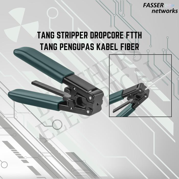 Jual Fiber Optic Stripper Dropcore Tang Pengupas Kabel Dropcore FTTH ...