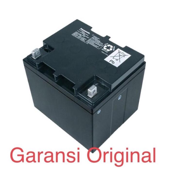 Jual New Accu Aki Baterai Battery Kering Baterai VRLA Panasonic 12V ...