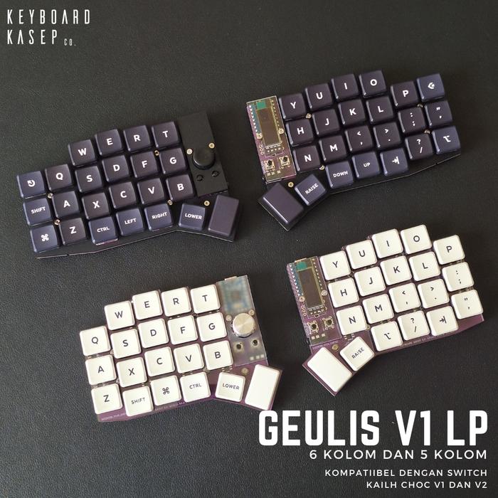 Promo Geulis Low Profile 40% Split Keyboard - Kit, 6 Kolom - Kota ...