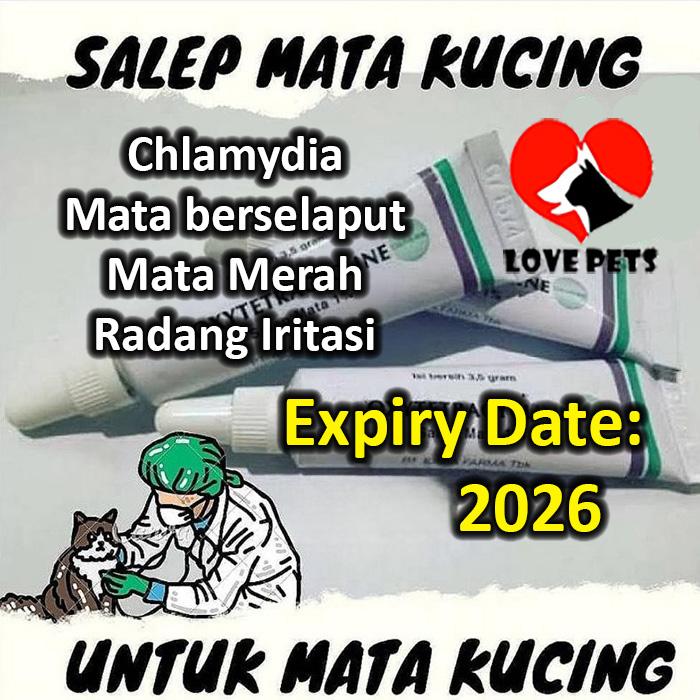 Jual Salep Mata Kucing Anjing Chlamydia Klamidia - Jakarta Timur - Love ...