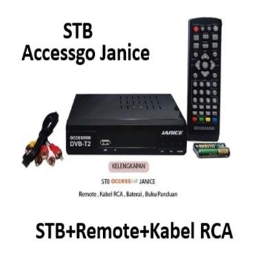 Jual Matrix Apple HD DVB2IP New Black TV Digital DVB-T2 Set Top Box UHF ...