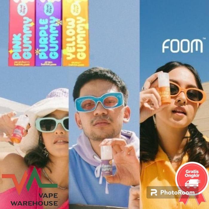 Jual FOOM BUBBLEGUM SERIES BY FLOOID X FOOM - STRAWBERRY - Jakarta ...