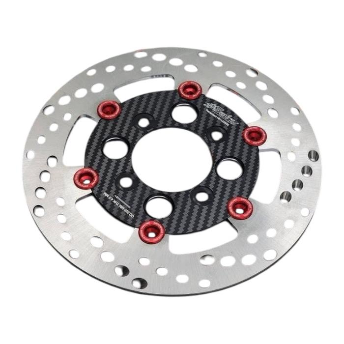 Jual Disc Brake Piringan Cakram Swit Carbon 220mm Universal Original ...