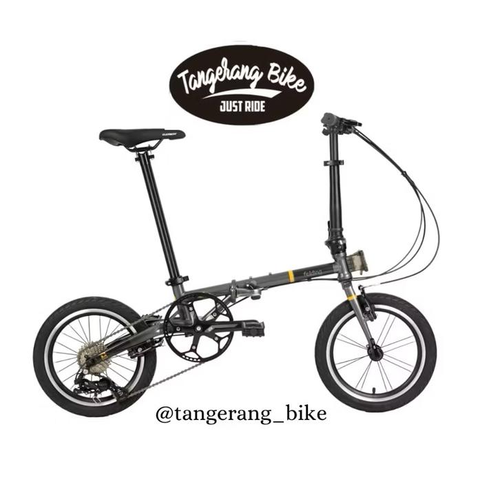 Jual Sepeda Lipat Element Gust X 16 Inch 10 Speed Chromoly - Grey ...