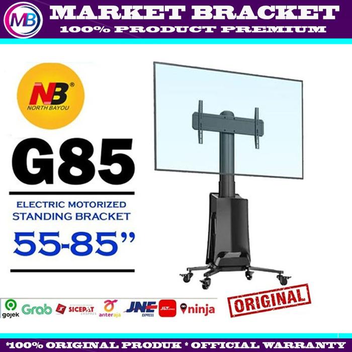 Jual Standing Bracket TV NORTH BAYOU NB model G100 / G 100 ( 75" - 120 ...