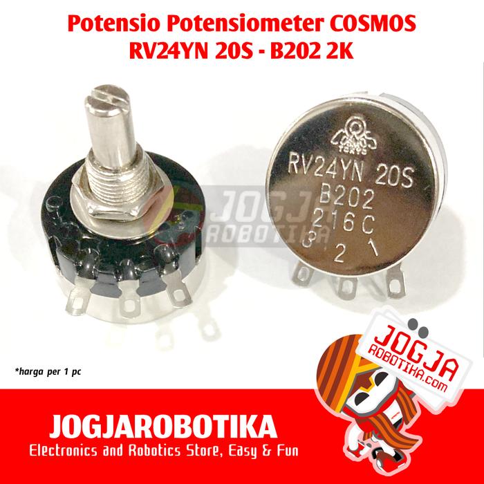 Jual Potensiometer Potensio COSMOS TOCOS RV24YN 20S Single Turn - Pilih ...